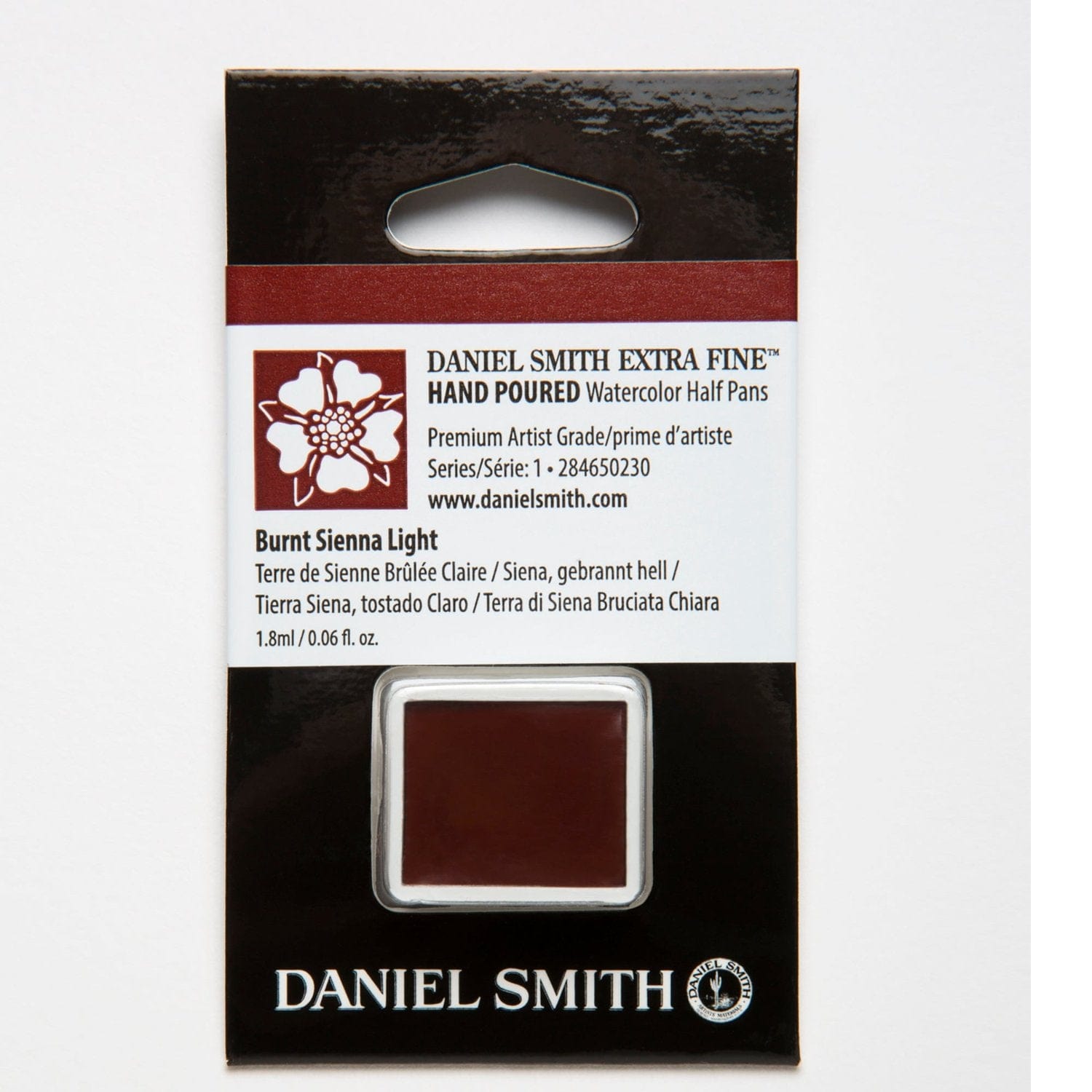 Daniel Smith | 1/2 pans Burnt Sienna Light S.1