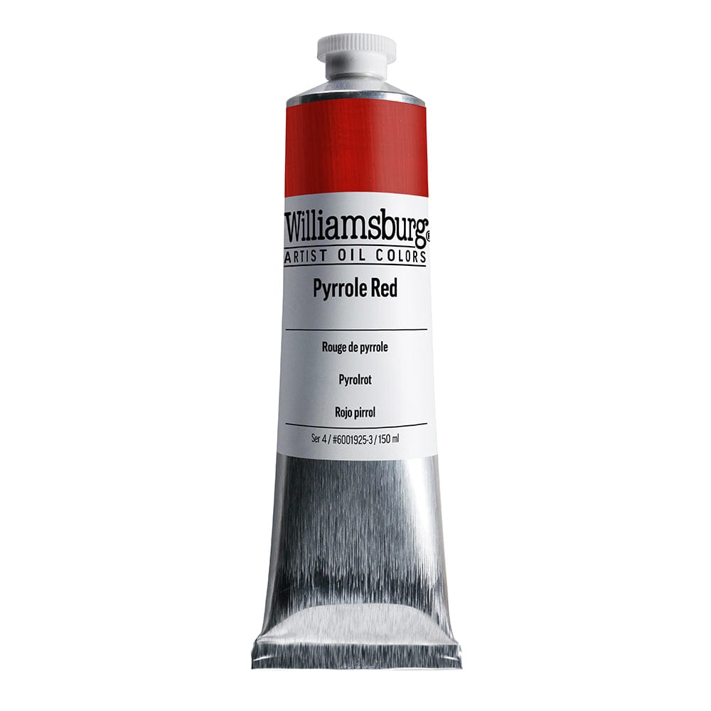 Williamsburg oil paint Pyrrole Red